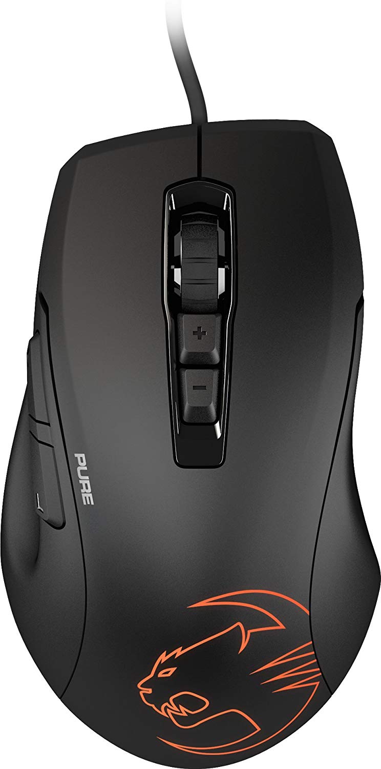 ROCCAT Kone Pure SE Gaming Maus Pro-Optic Sensor RGB LED 2D Titan Wheel ...