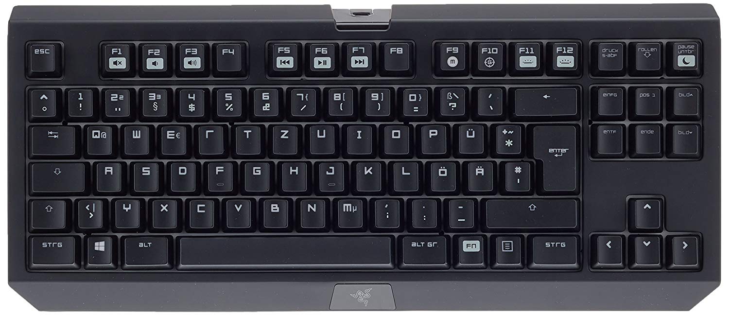 Razer BlackWidow Tournament Edition Chroma QWERTZ Mechanische Gaming ...