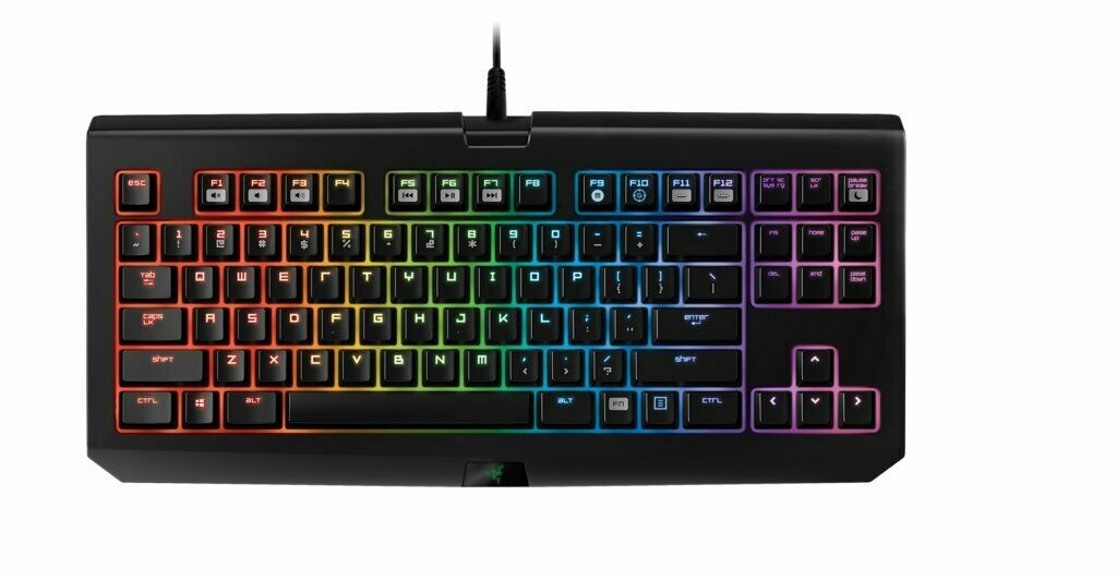 Razer BlackWidow Chroma Tournament Edition Design Compact Clavier ...